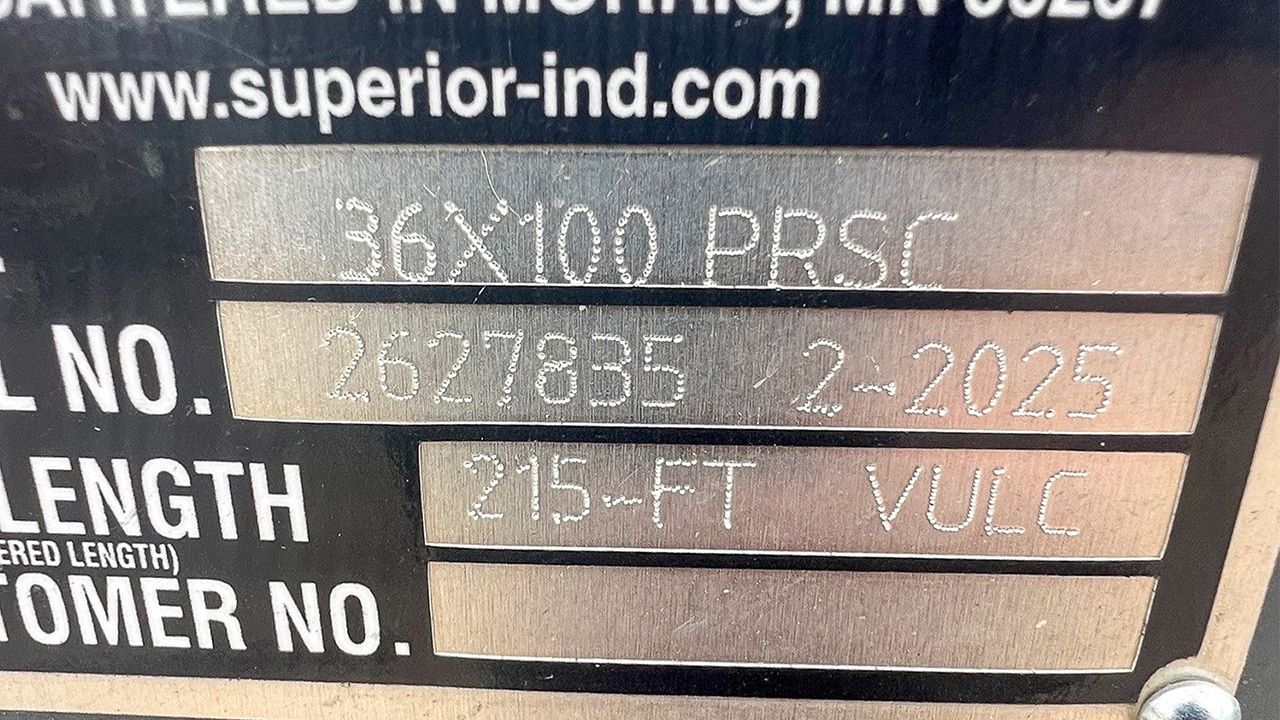 2025 Superior 36x100 PRSC For Sale | McCourt Equipment
